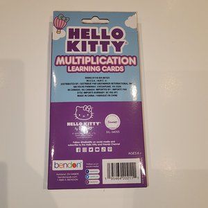 Hello Kitty | Toys | Hello Kitty Multiplication Learning Cards Nwot ...